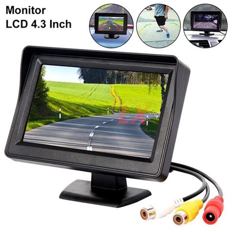 มอนิเตอร์รถยนต์ หน้าจอ 4 3 นิ้ว และ 5 นิ้ว สําหรับกล้องมองหลัง Tft Lcd Hd ดิจิทัล 4 3 นิ้ว Pal