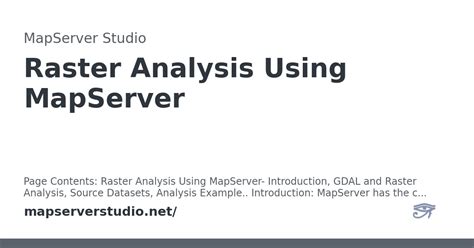 Raster Analysis Scales Of Operation At Frances Chavez Blog