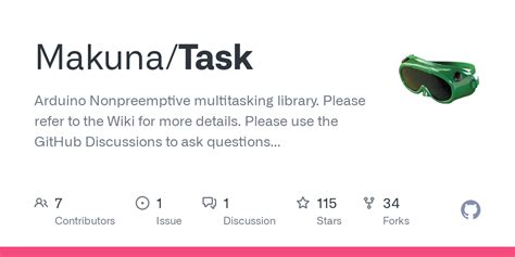 Github Makunatask Arduino Nonpreemptive Multitasking Library