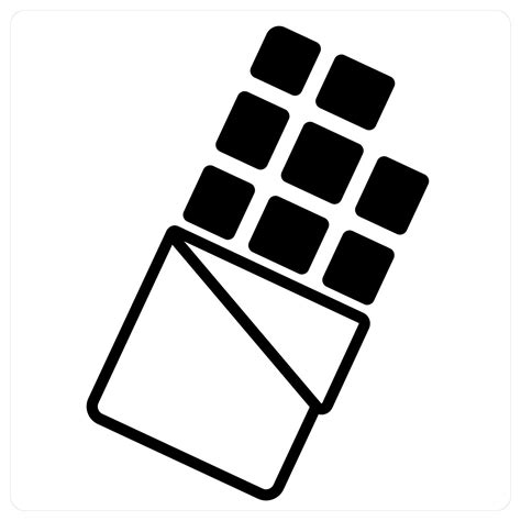 Chocolate Icon Concept In Black Duo Line Color 55319600 Vector Art At Vecteezy