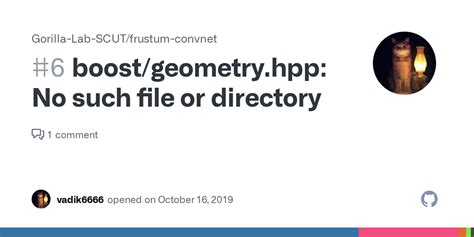 Boost Geometry Hpp No Such File Or Directory Issue Gorilla Lab SCUT Frustum Convnet GitHub