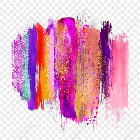 색상 반짝이 혼합 추상 브러쉬 일러스트과립감조직 Png 일러스트 무료 다운로드 Lovepik