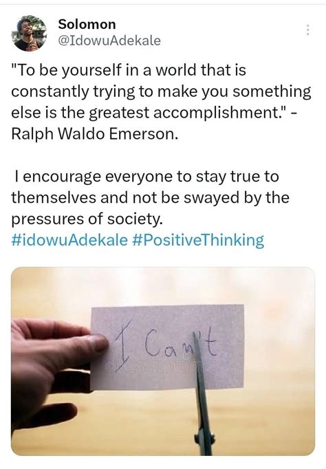 idowu adekale on linkedin stay positive as possible be yourself and