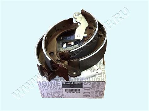 Колодки тормозные задние Duster Renault оригинал 440607493R,440605238R ...