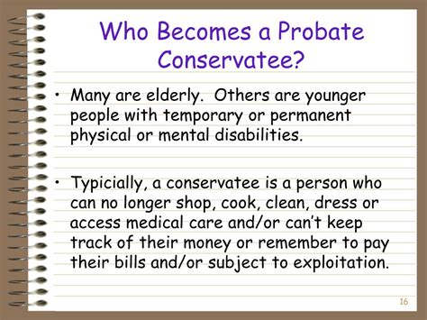 Ppt Probate Conservatorships What Do They Do Powerpoint Presentation Id 970183