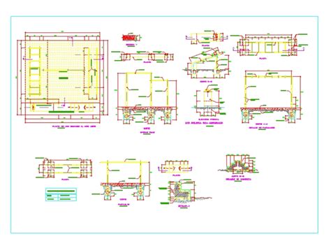 Mini Gimnasio Al Aire Libre En Autocad Cad 1 11 Mb Bibliocad