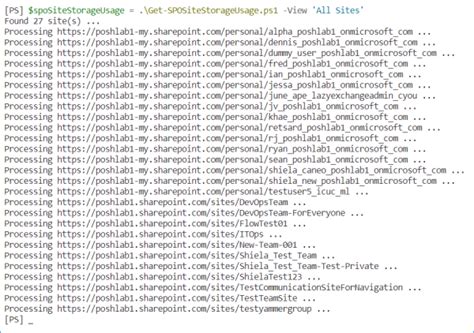How To Generate A SharePoint Online Site Storage Report Using PowerShell TheITBros