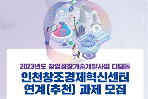 인천창조경제혁신센터 년도 창업성장기술개발사업 참여기업 모집 와우테일