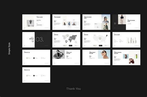Simple Style Powerpoint Template Incl Simple And Powerpoint Envato