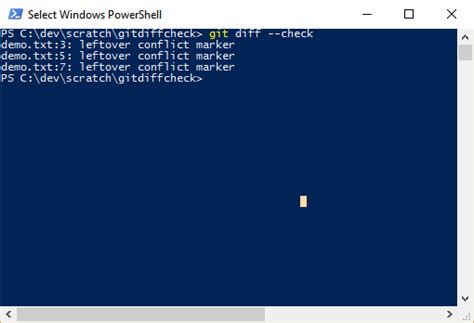 Detect Git Conflict Markers Blog