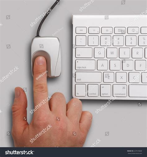 Biometric Scanner Keyboard Stock Photo Shutterstock