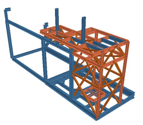 Modification Of Existing Structures And New Vessel Support Frame Modification Of Existing Structures And New Vessel Support Frame