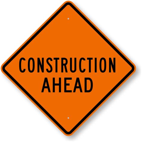 Construction Signs Road