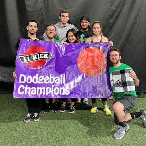 Winter 2024 Dodgeball In Massapequa Thursday Nights Li Kick