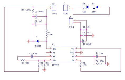 High Power LED Driver Circuit