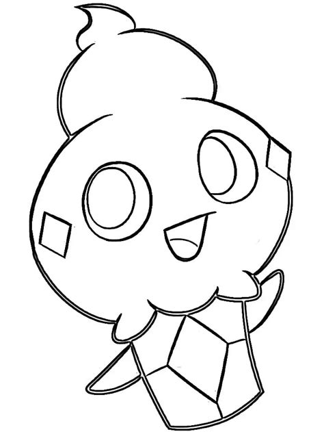 Vanillite Coloring Page