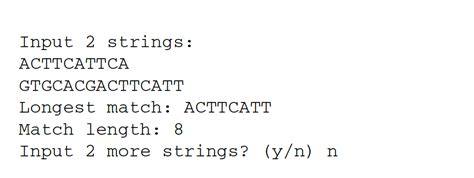 solved problem a a type of sequence matching 20 points
