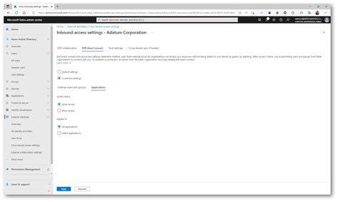 Configurare Il Cross Tenant Access Con Azure Ad External Identities Per I Microsoft Teams Shared