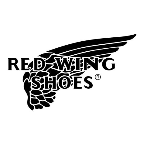 Red Wing Shoes Logo Black And White Brands Logos