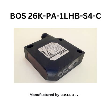 BALLUFF BOS K PA LHB S C Diffuse Sensor With Background Suppression Sensors Egypt
