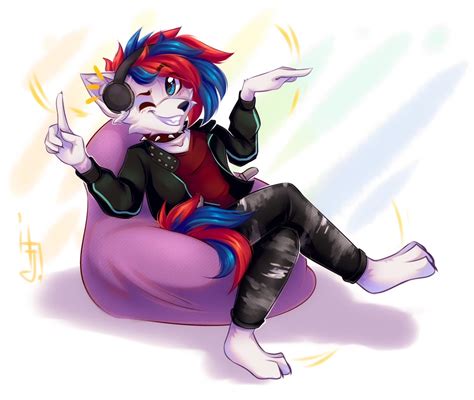 Hot Anthro Wolf Girl