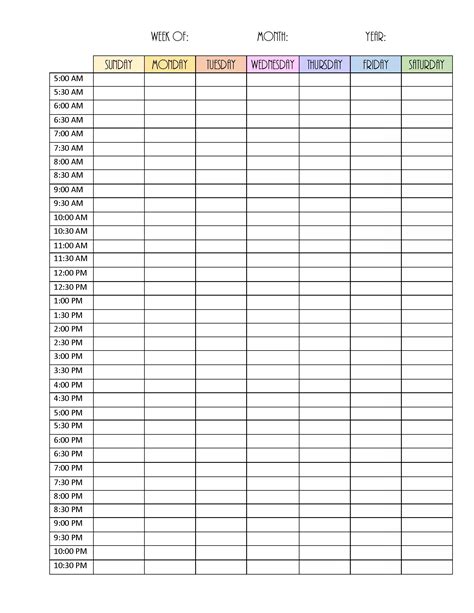 Budget Planner Ideas Saving Money Weekly Calendar Printable Weekly