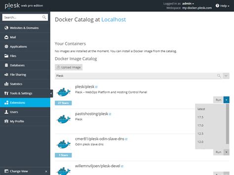 Lets Talk About The Plesk Docker Extension Plesk Forum