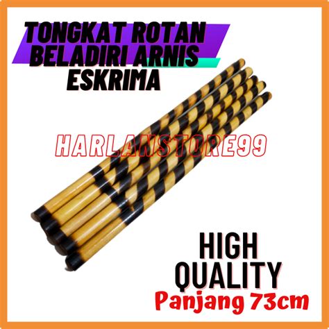 Tongkat Rotan Stik Rotan Arnis Kali Eskrima Toya Rotan Fighting