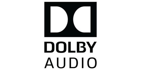Dolby Audio Logo In Black And White