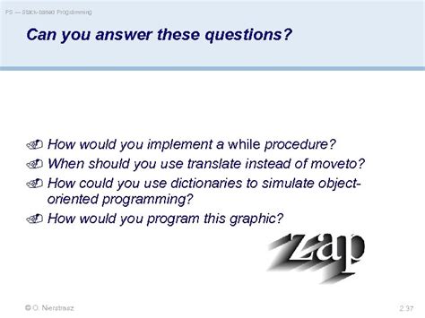 2 stack based programming prof o nierstrasz scg unibe