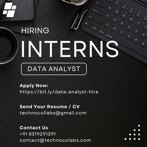 Hiring Dataanalyst Internship Remoteinternship Technocolabs