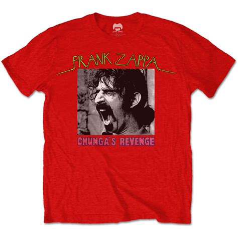 Frank Zappa Chungas Revenge Uni Red Ts1xl Antishop