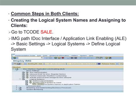 Sap Ale Idoc Pptx Computer Software And Applications Computing
