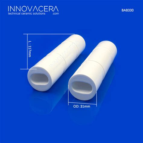 Innovacera Tct 117 Ceramic Glazed Laser Pump Cavity Reflector Reflective Ceramic Inserts For Yag