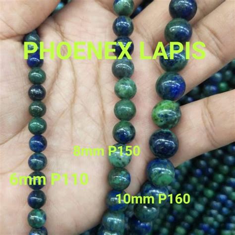 Phoenex Lapiz Stone 6 8 10 12mm Shopee Philippines
