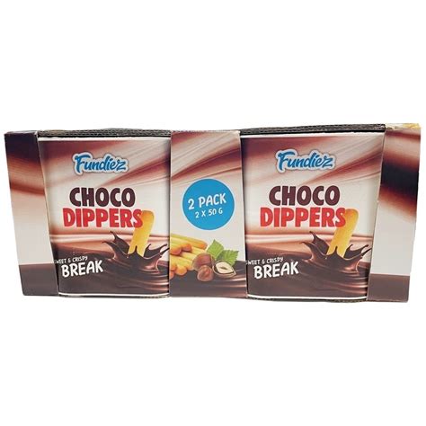Küpsised Fundiez Choco Dippers 100 G