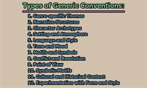 Importance Of Generic Conventions Archives Library And Information