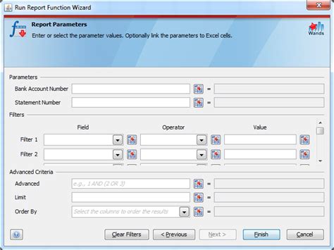 Wands Oracle 510 Insert A Run Report Function