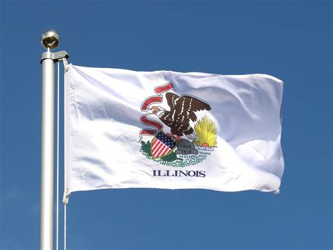Illinois Flag For Sale Buy Online At Royal Flags