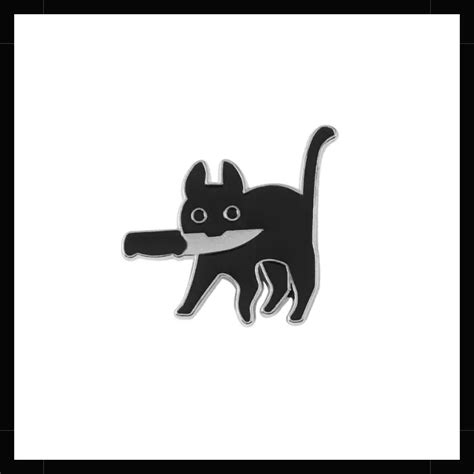 Killer Cat Pin