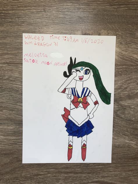 What Your Opinion About Meloetta Sailor Moon Artwork I Made R Lostpause