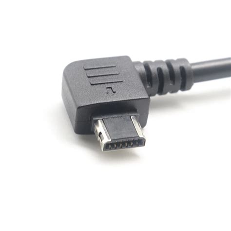 Cusotm Right Angle Mini 12pin Usb To Db9 Cable China Factory 90 Degree Mini Usb 12pin To Rs232