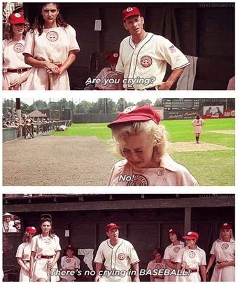 A League Of Their Own Baseball Movies Best Movie Quotes Favorite