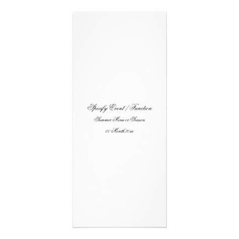 Design Your Own Menu Template Sample Design Layout Templates