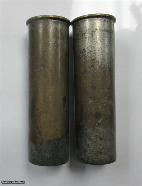 Parker Bros Meridan Ct 10 Gauge Brass Shotgun Shells Unfired Pair