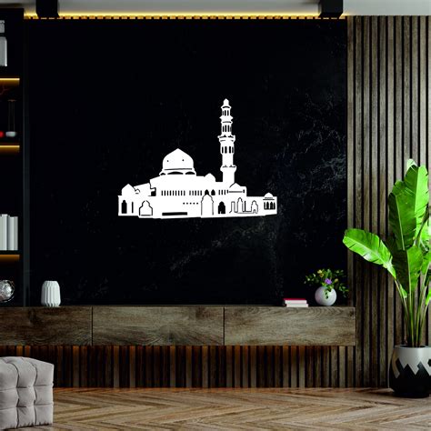 ᐉ Декоративне настінне панно Іслам 90x67 см Білий 000 452 2Б • Краща ціна в Києві Україні