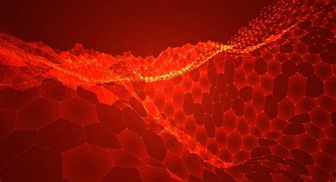 Premium Vector Vector 3d Object From A Hexagon Grid With Dots Stylish