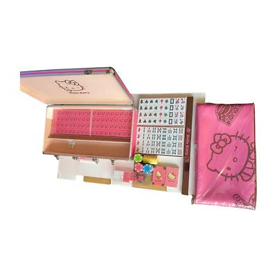 Sanrio Hello Kitty Mahjong Tiles Set Pink Unused Ebay Australia