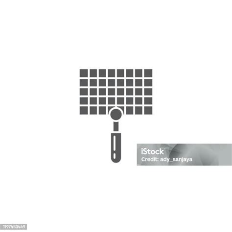 바베큐 그릴 강철 격자 벡터 아이콘 기호 도구 흰색 배경에 격리 강철에 대한 스톡 벡터 아트 및 기타 이미지 강철 고기 굽기 Istock