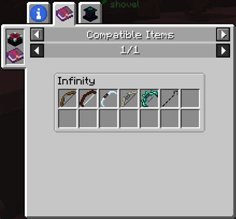 Enhancement Hiding Unobtainable Items Issue Darkhax Minecraft Enchantment Descriptions